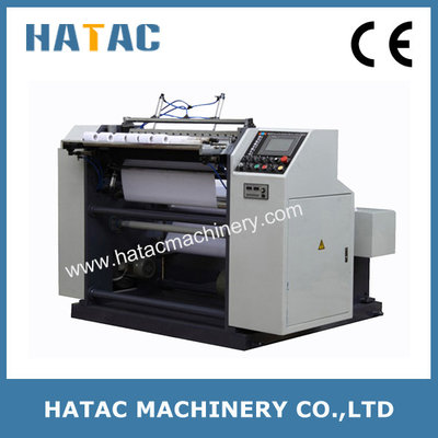 China Bond Paper Roll Slitting and Rewinding Machine,Fax Paper Slitter Rewinder Machinery,Thermal Paper Slitting Machine exporter