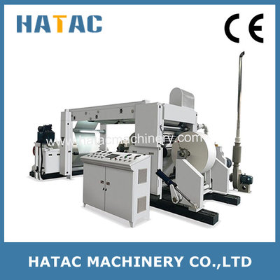 China Thermal Paper Slitting Rewinding Machine,Nylon Teffeta Slitter and Rewinder,PET Slitting Machine company